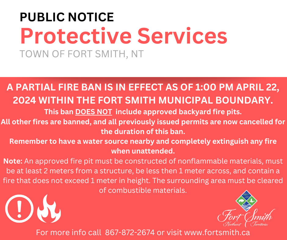 Partial Fire Ban in Effect | Town of Fort Smith